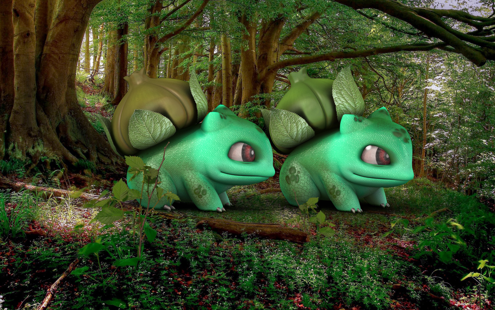 ArtStation - Pokemon - Balbasaur Model