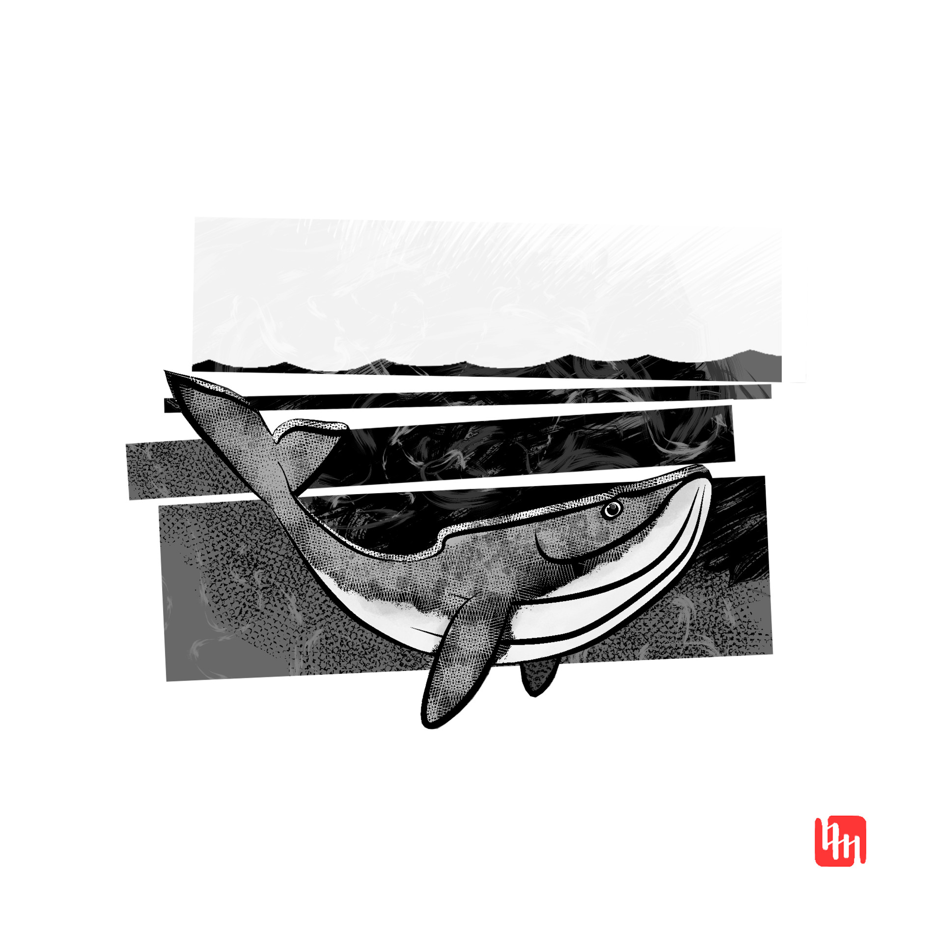 ArtStation - Docker whale