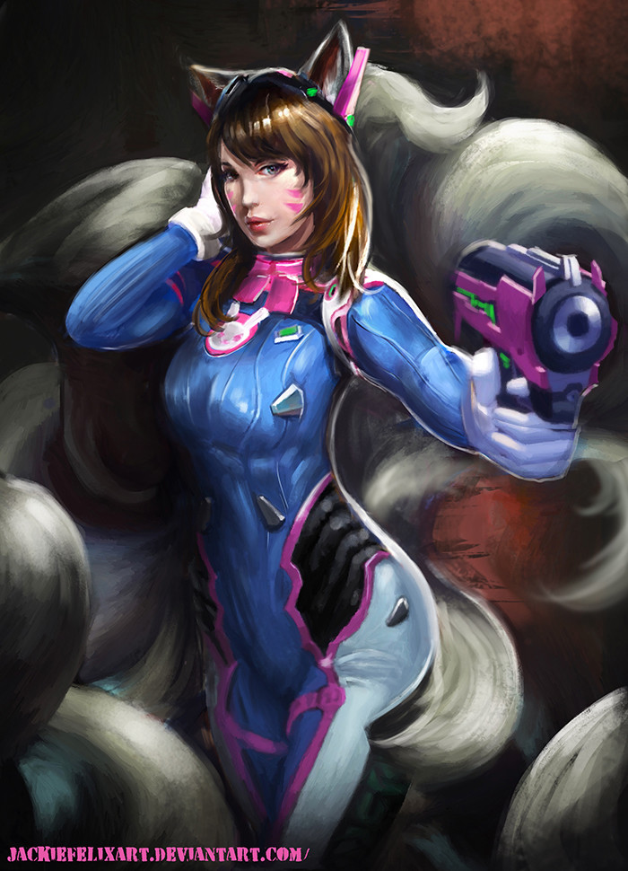 ArtStation - Nine Tailed DVA