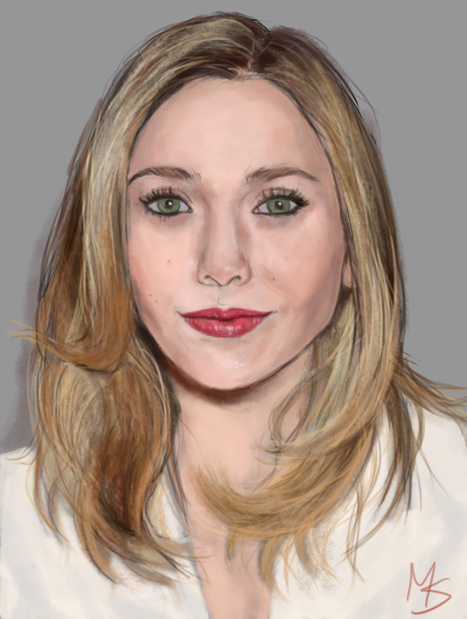 ArtStation - Elizabeth Olsen