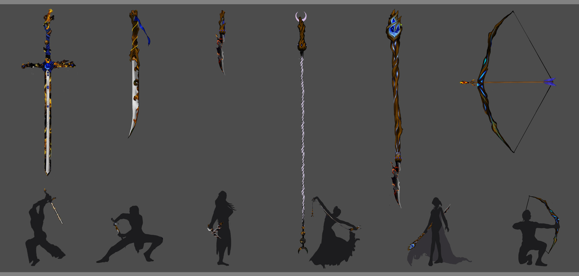 Emma Drew - Weapon Set