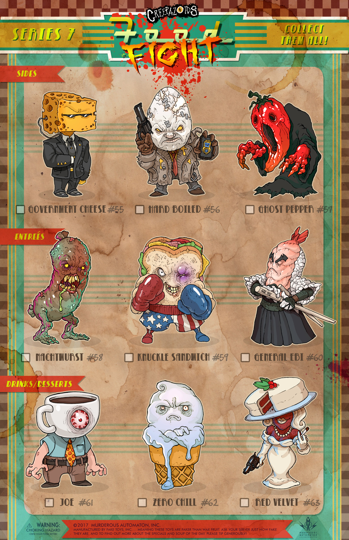 ArtStation - Creepazoids: Food Fight