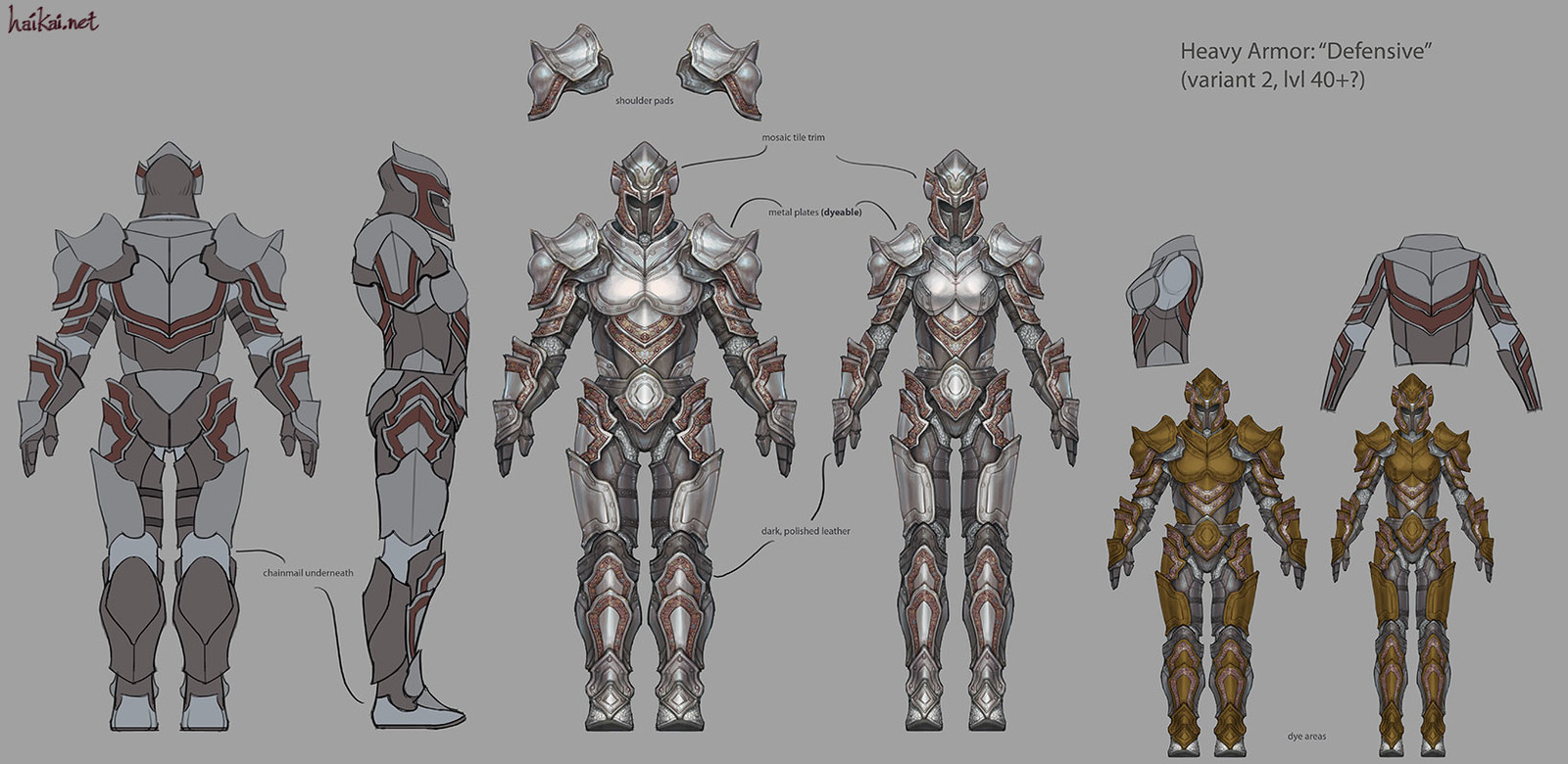 Hai Phan - Guild Wars 2 Heavy Armor Sets