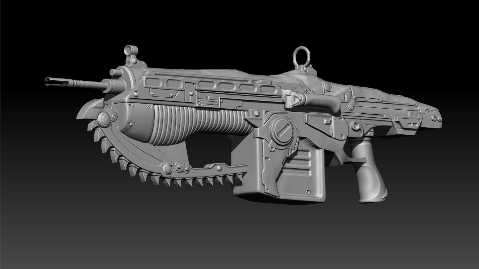 ArtStation - Lancer from Gears of War