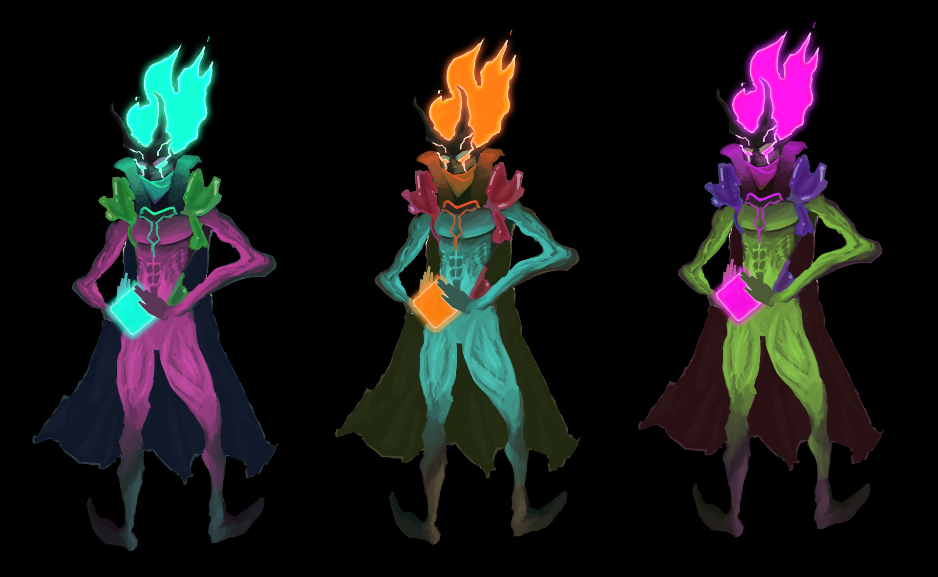 ArtStation - chara design mmorpg class