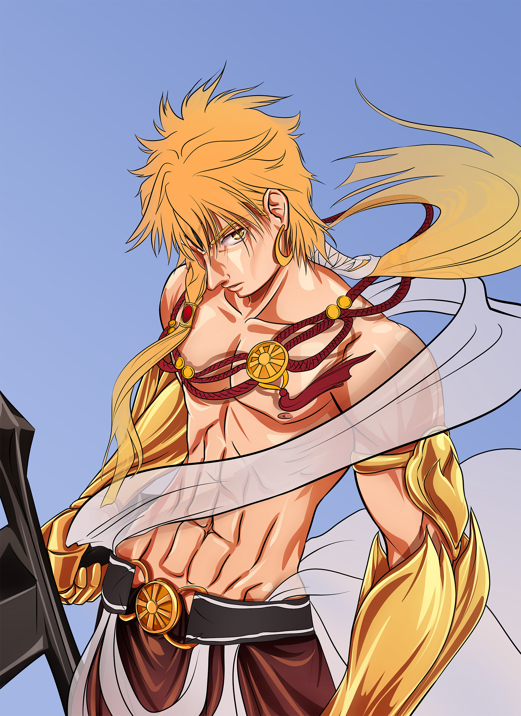 Magi Alibaba Djinn Equip