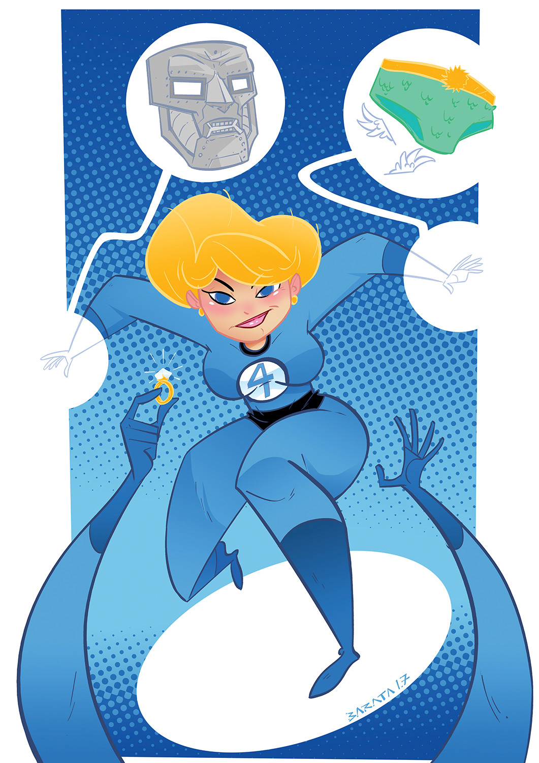 ArtStation - Invisible Woman