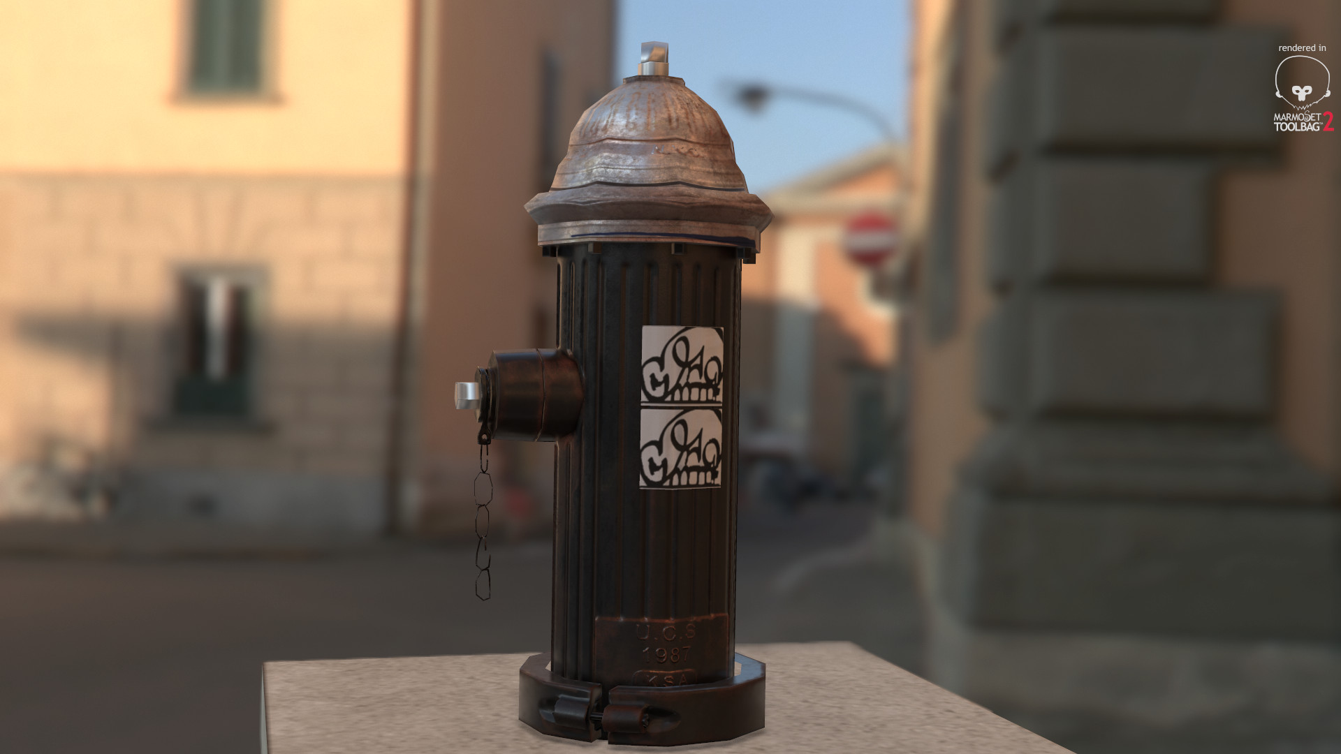 ArtStation - Hydrant low poly