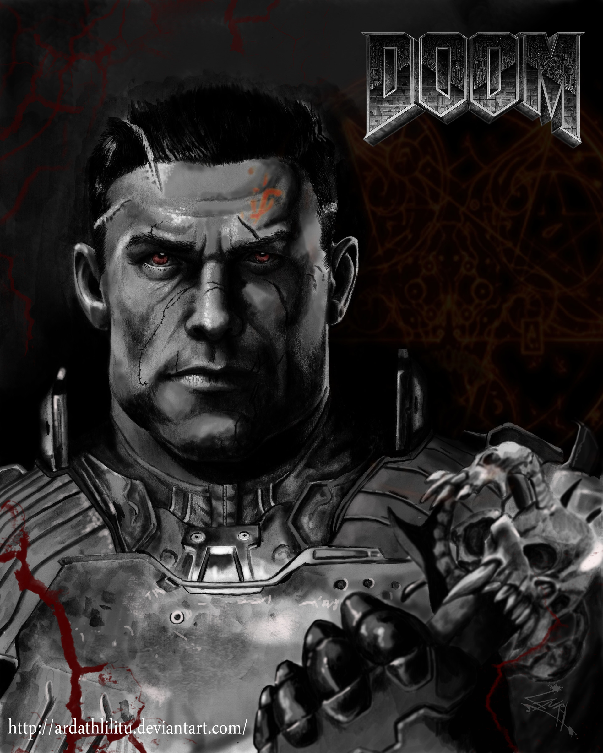 ArtStation - Rumors about the Doom Slayer