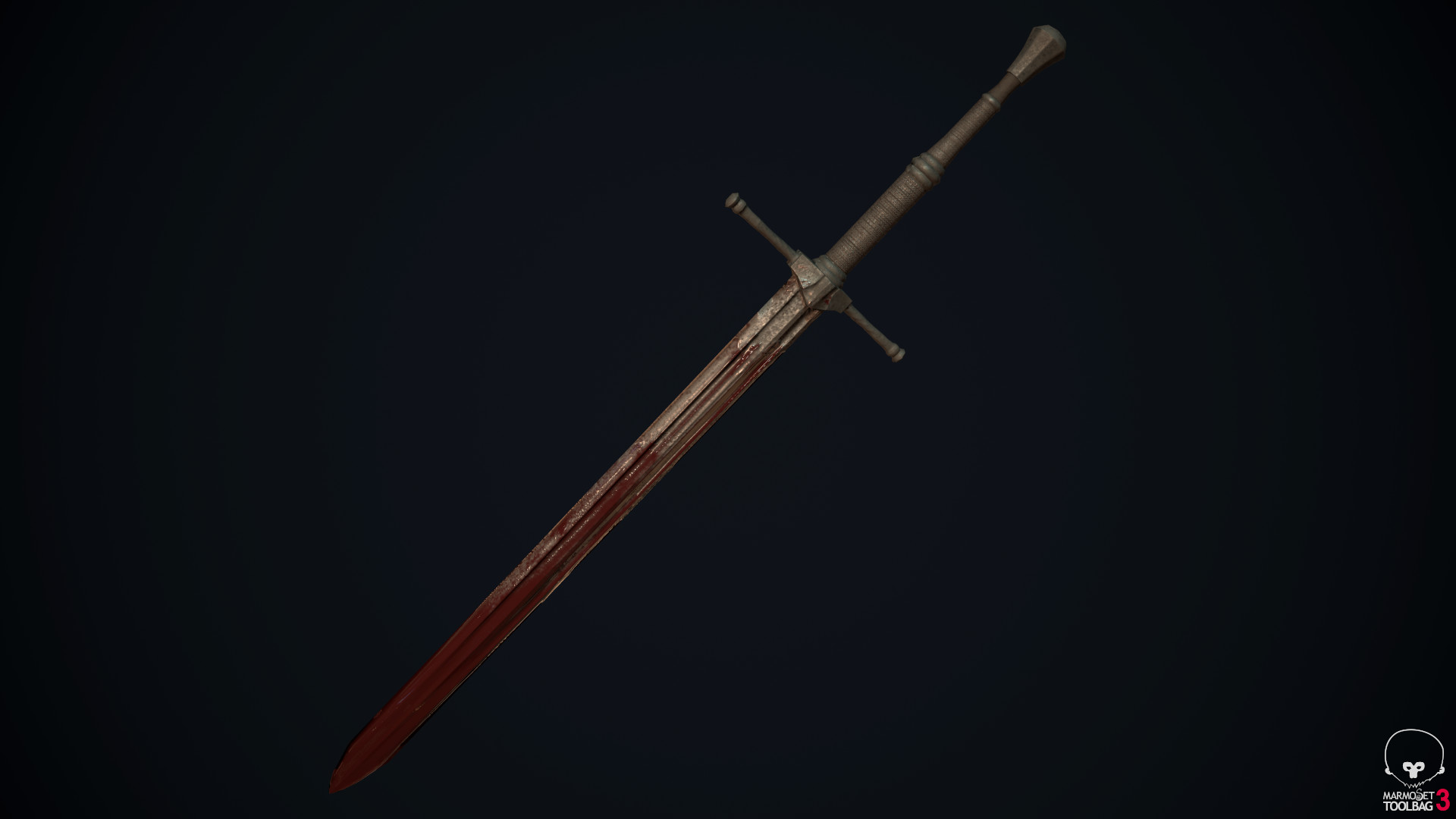 ArtStation - Witcher Sword (TW3 Fanart)