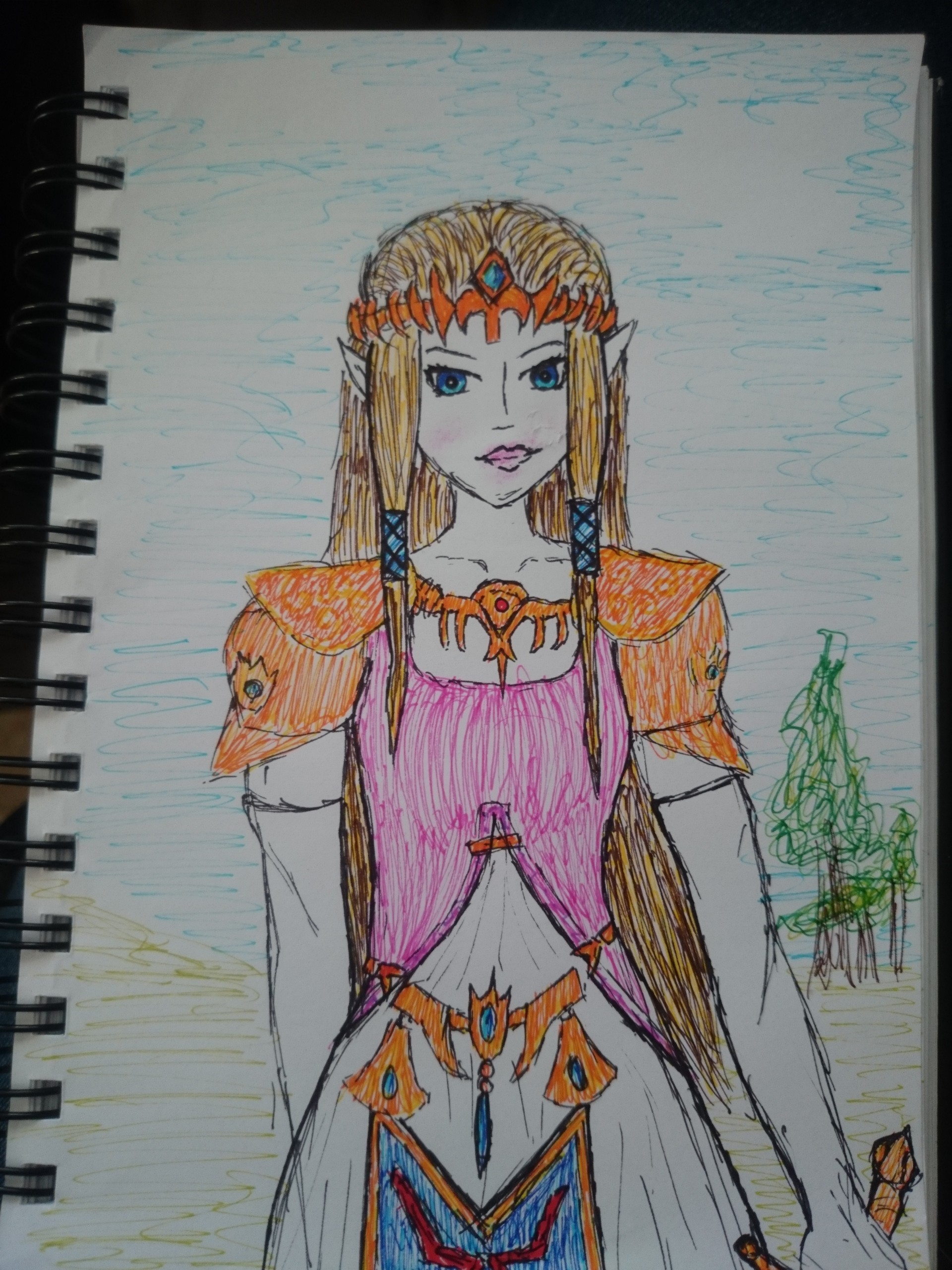 ArtStation - Princess Zelda, Legend of Zelda