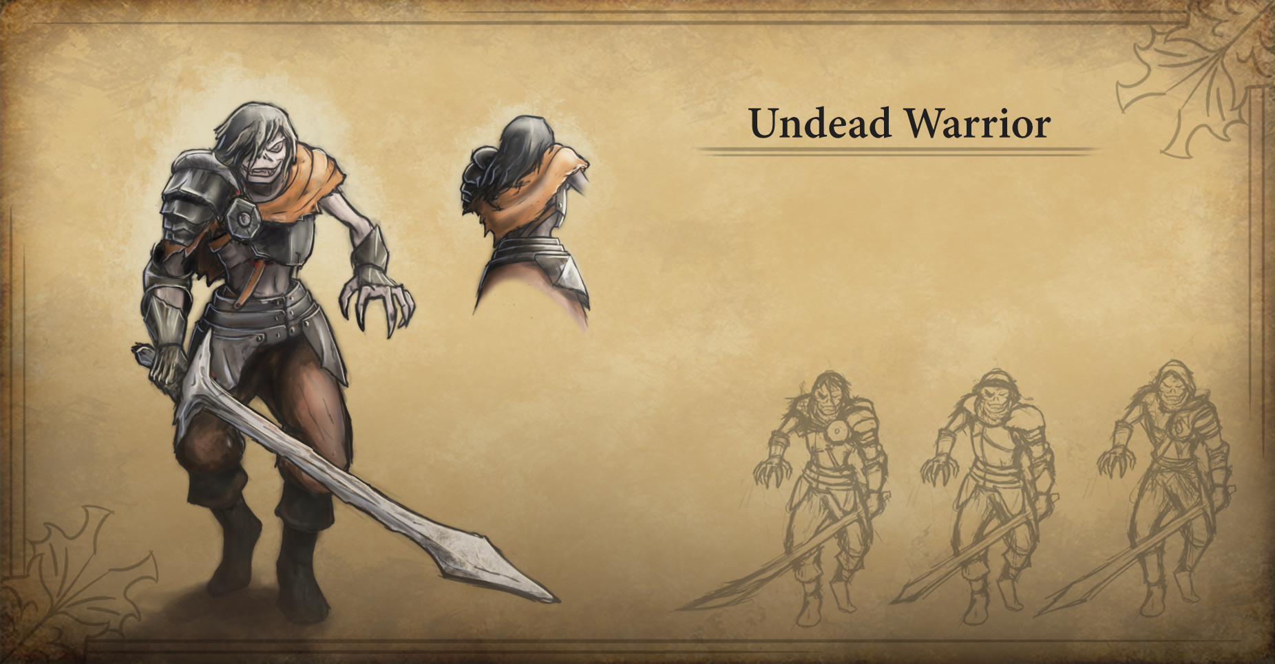 ArtStation - Undead Warrior