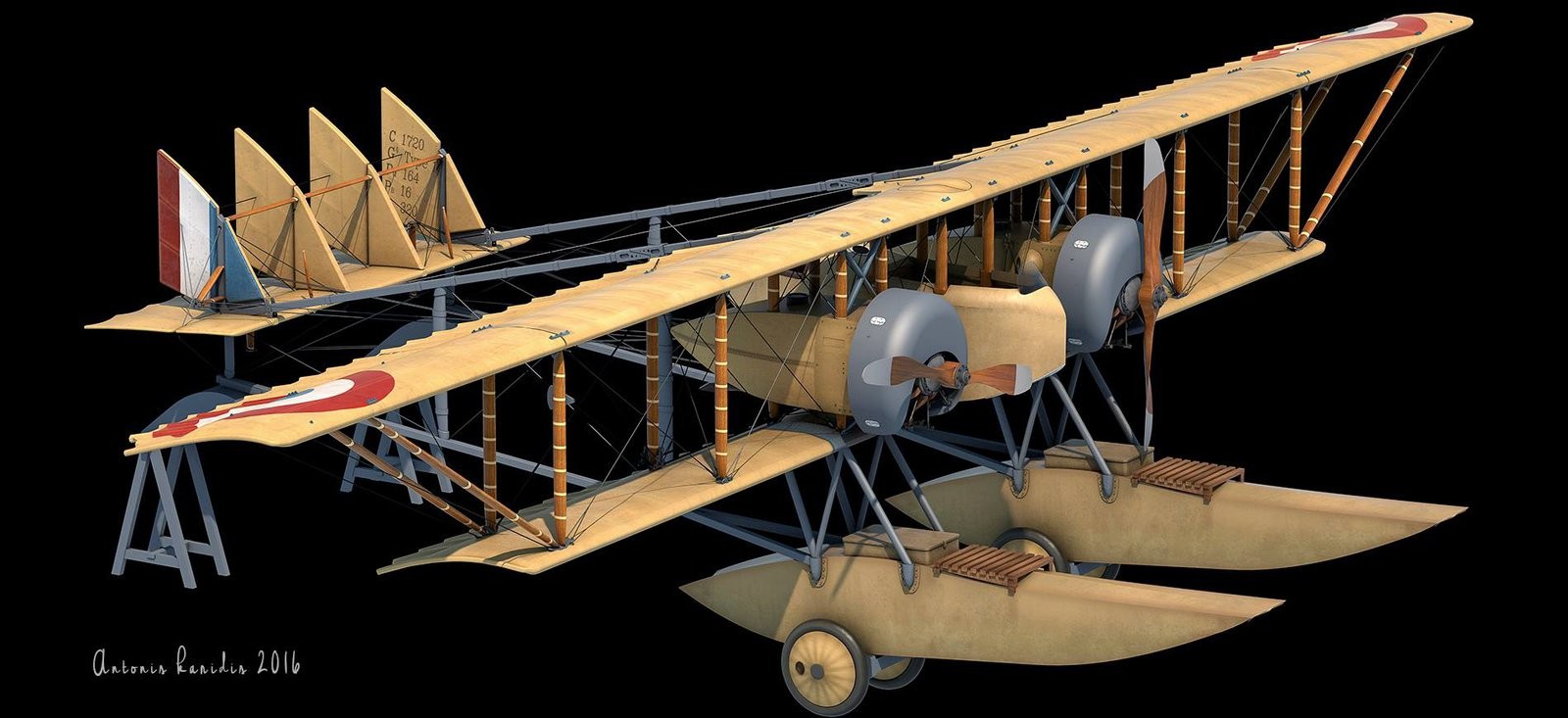 Antonis (rOEN911) Karidis - Caudron G.IV Hydravion