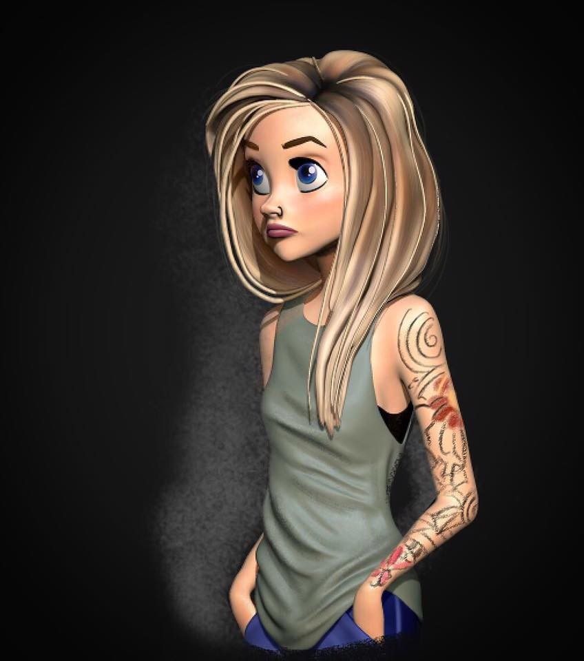 Kaitlin Foster - Tatoo Girl