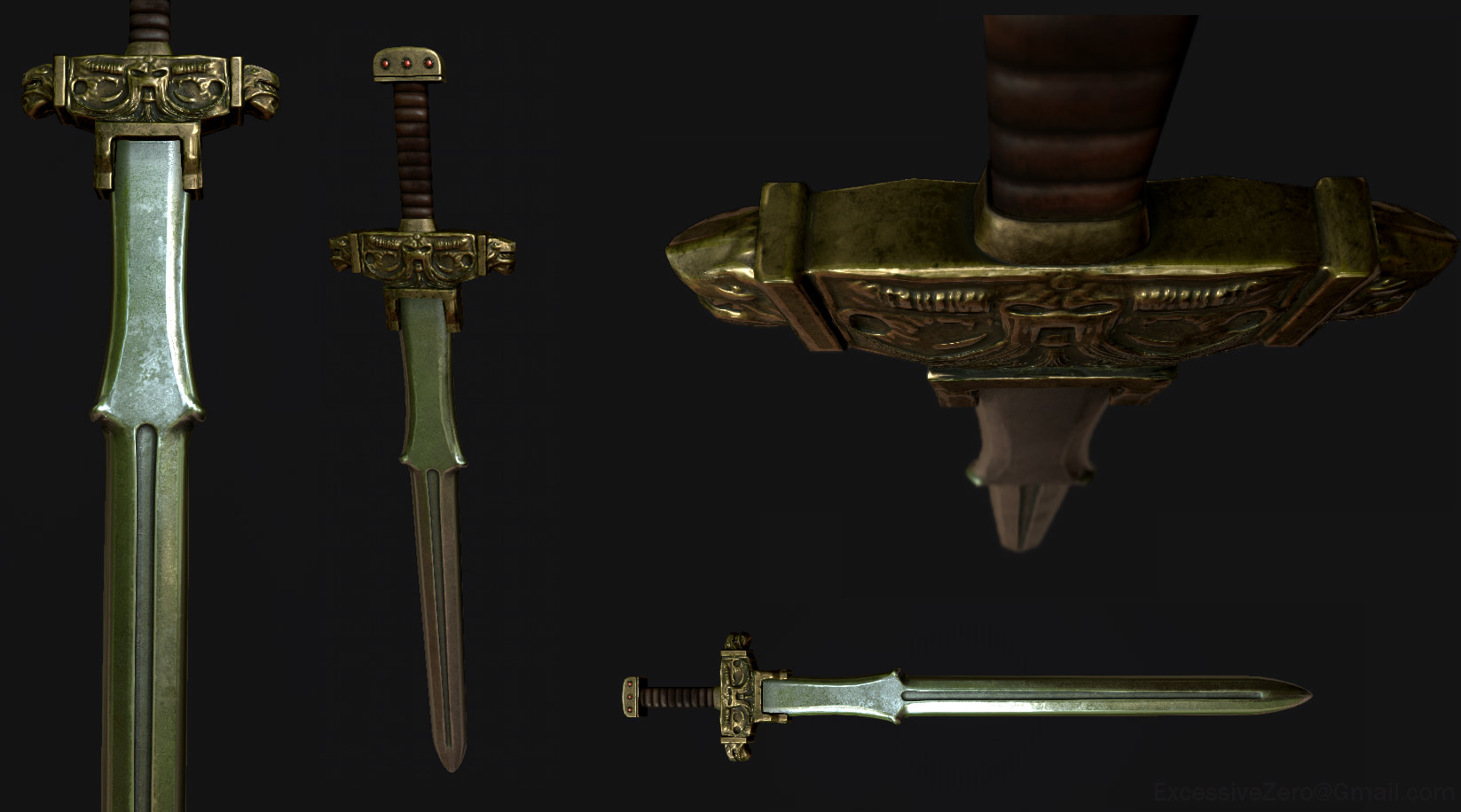 ArtStation - Barbarian Sword