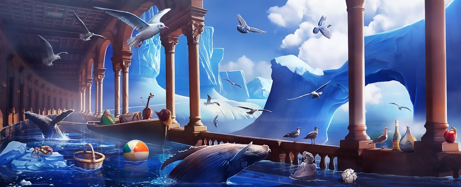 ArtStation - Floating palace