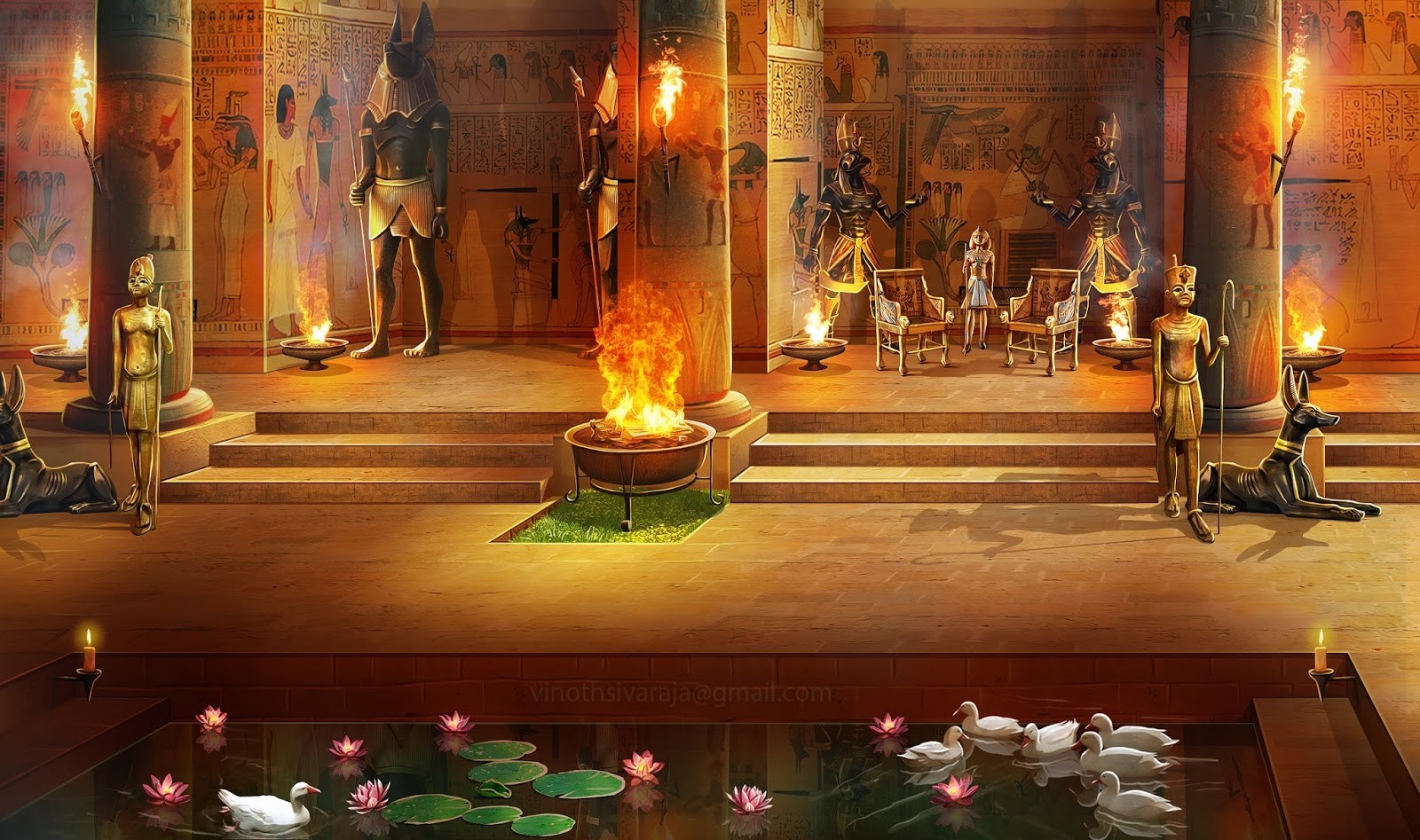 ArtStation - Egypt Palace