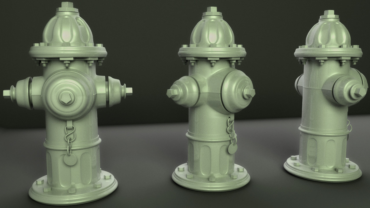 ArtStation - Fire Hydrant