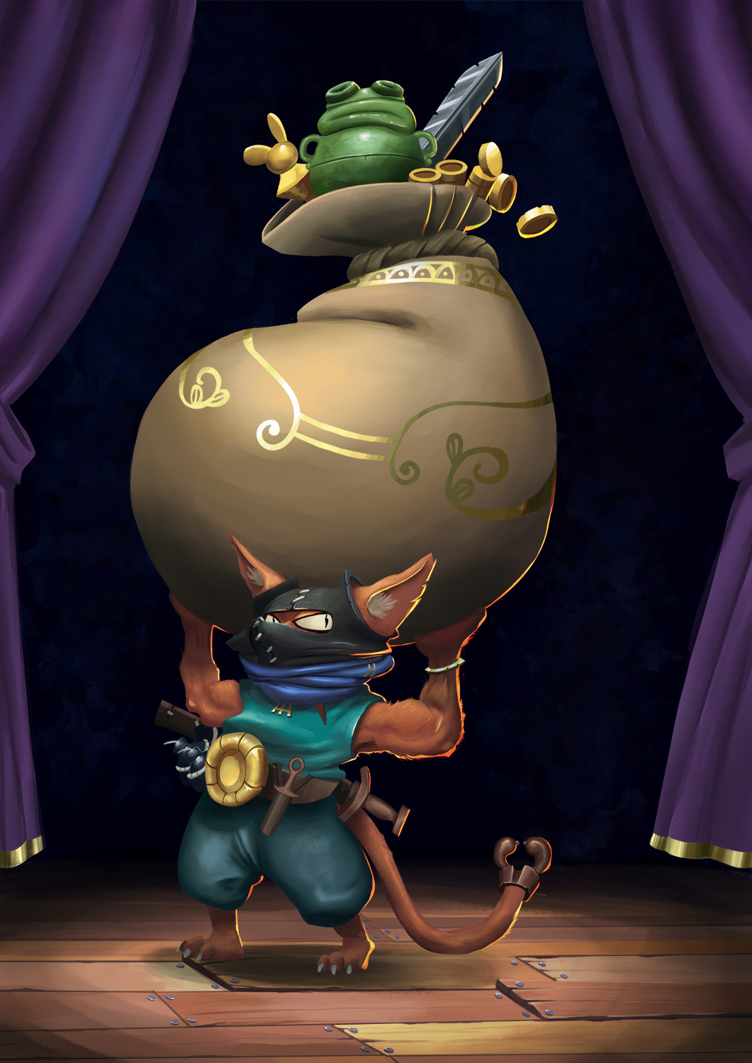 Benjamin Mathieu - Fox robber