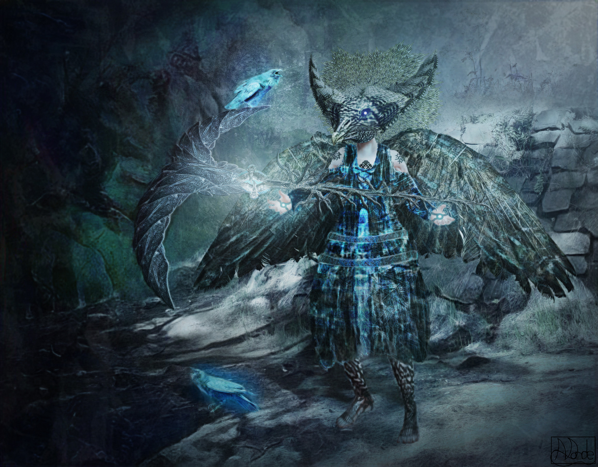 ArtStation - The Soul Carrion Queen 2016