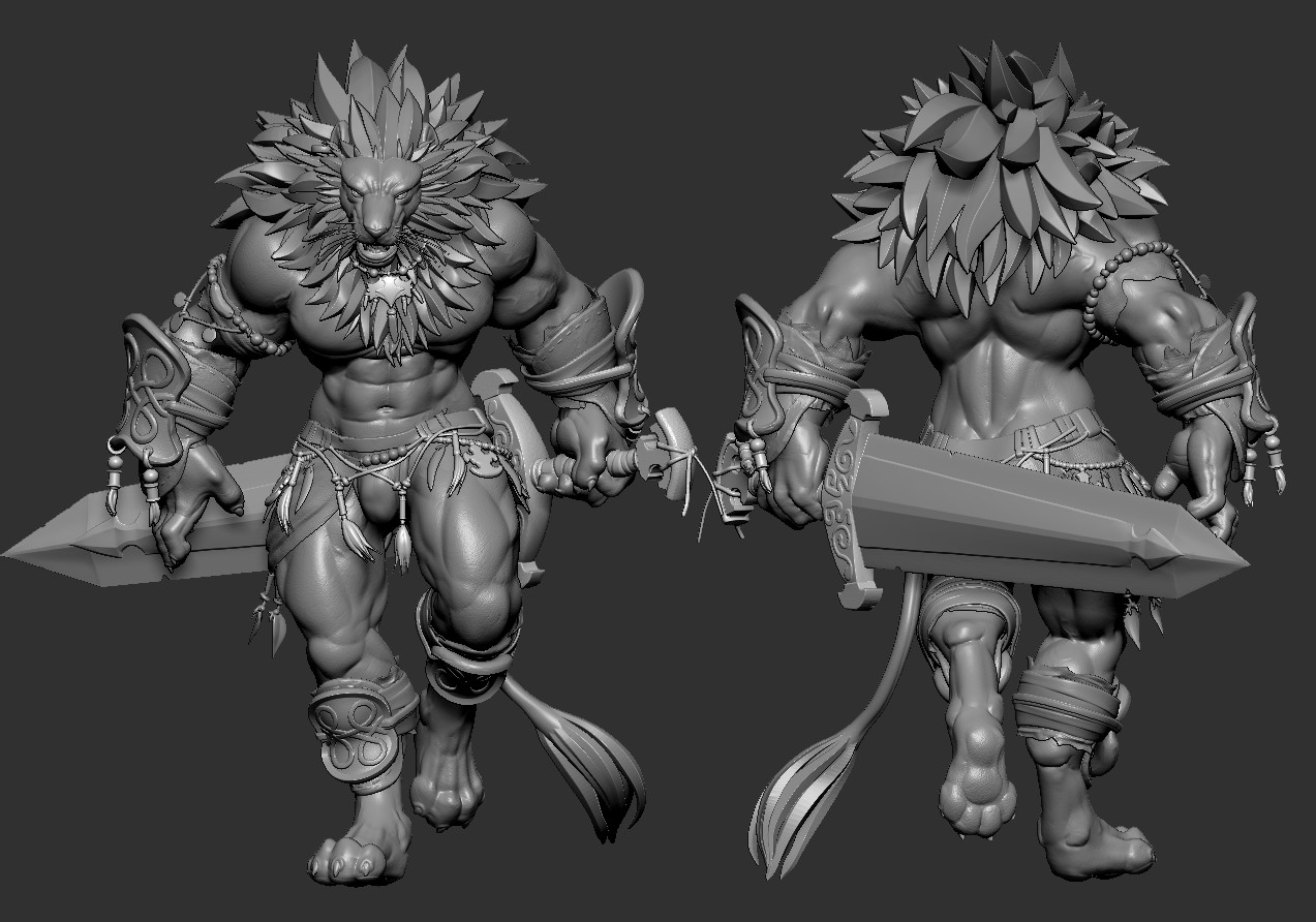 Manuel De Jorge - Lion Fighter