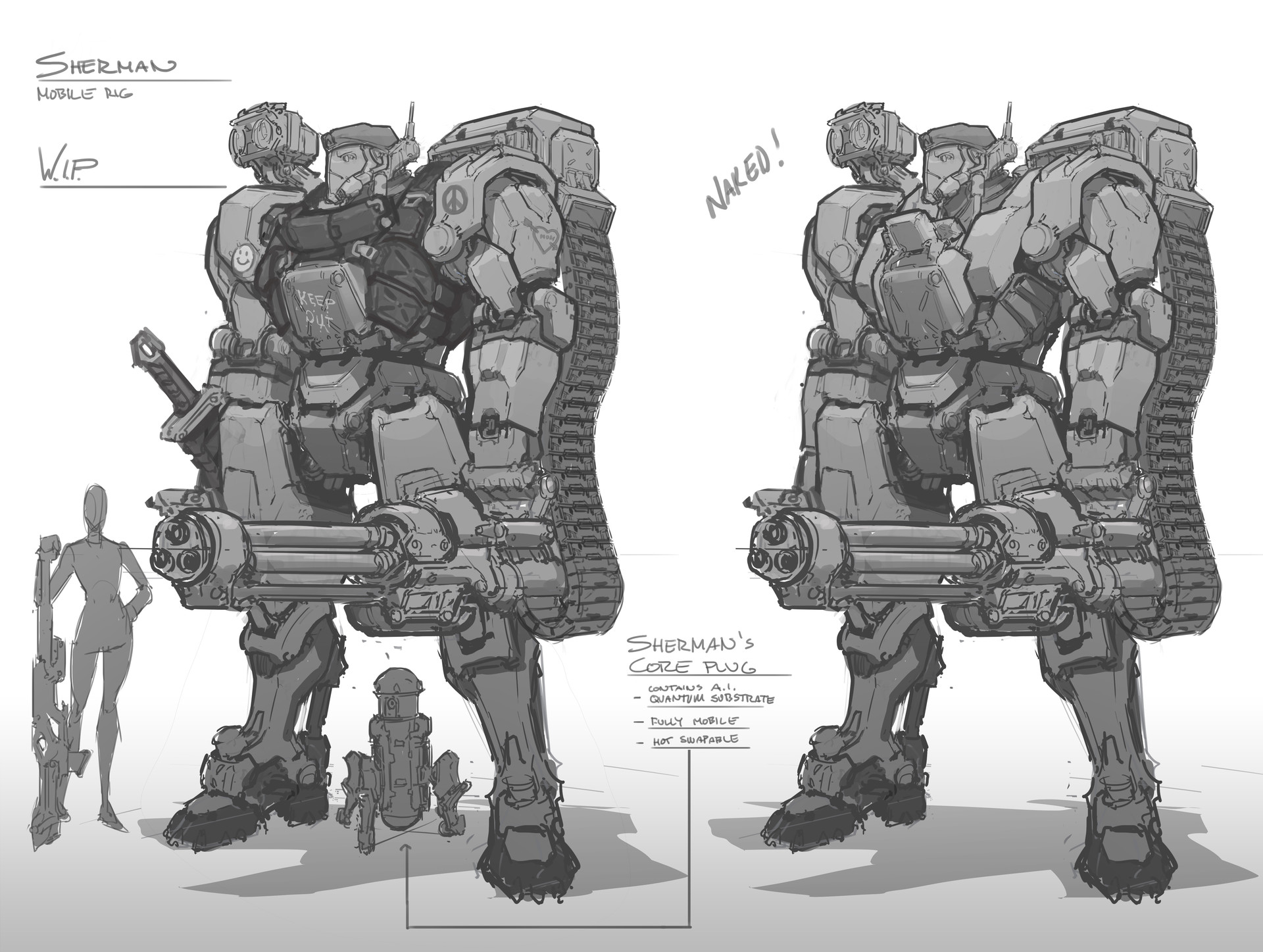 ArtStation - "Sherman"