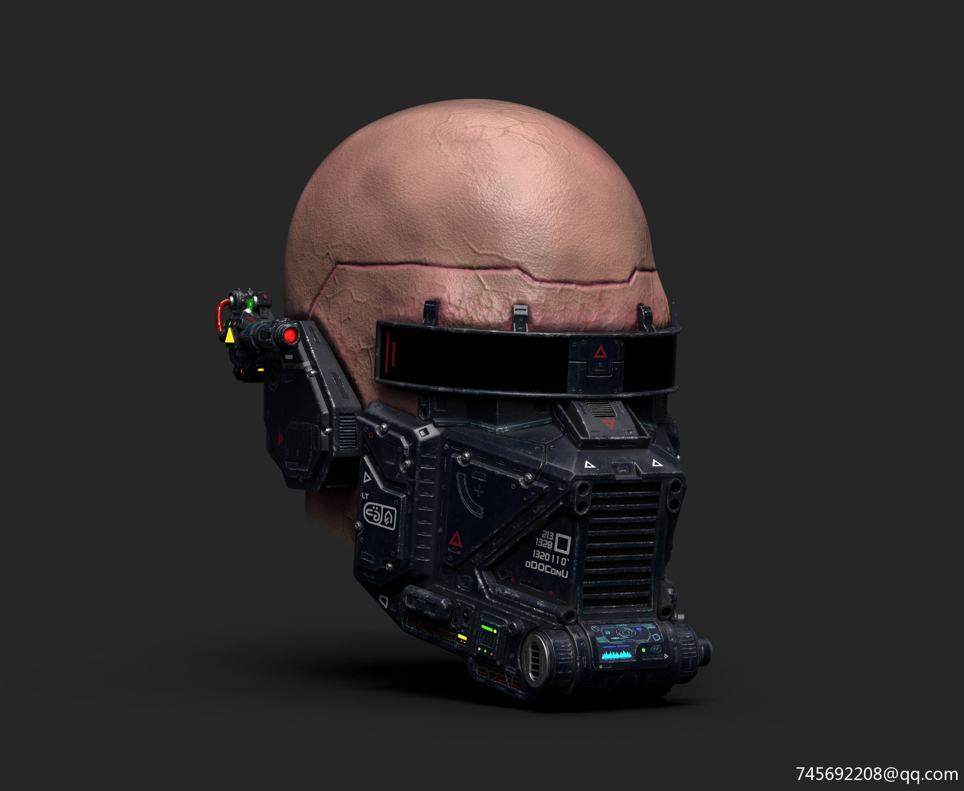 Pang jiquan - Sci-fi mask