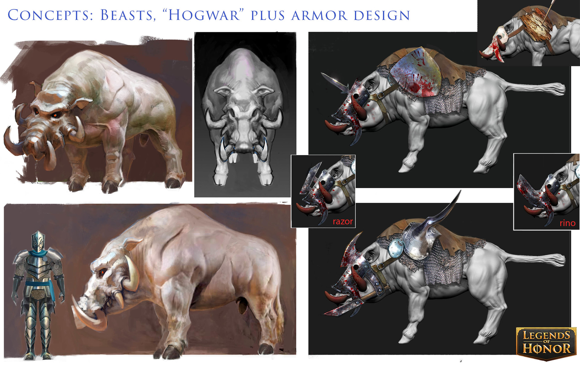 ArtStation - Beasts: "Hogwar"