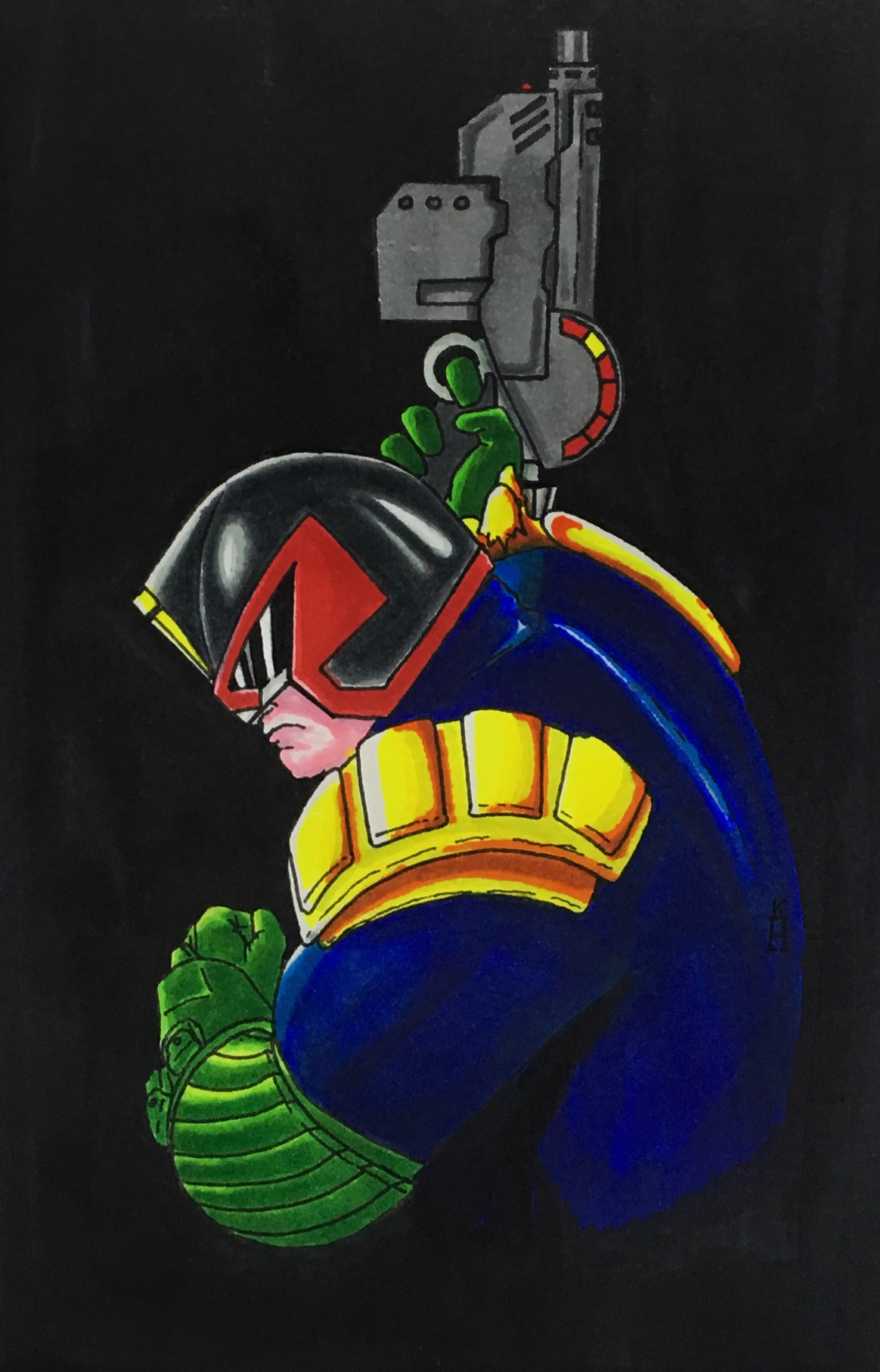 ArtStation - Judge Dredd