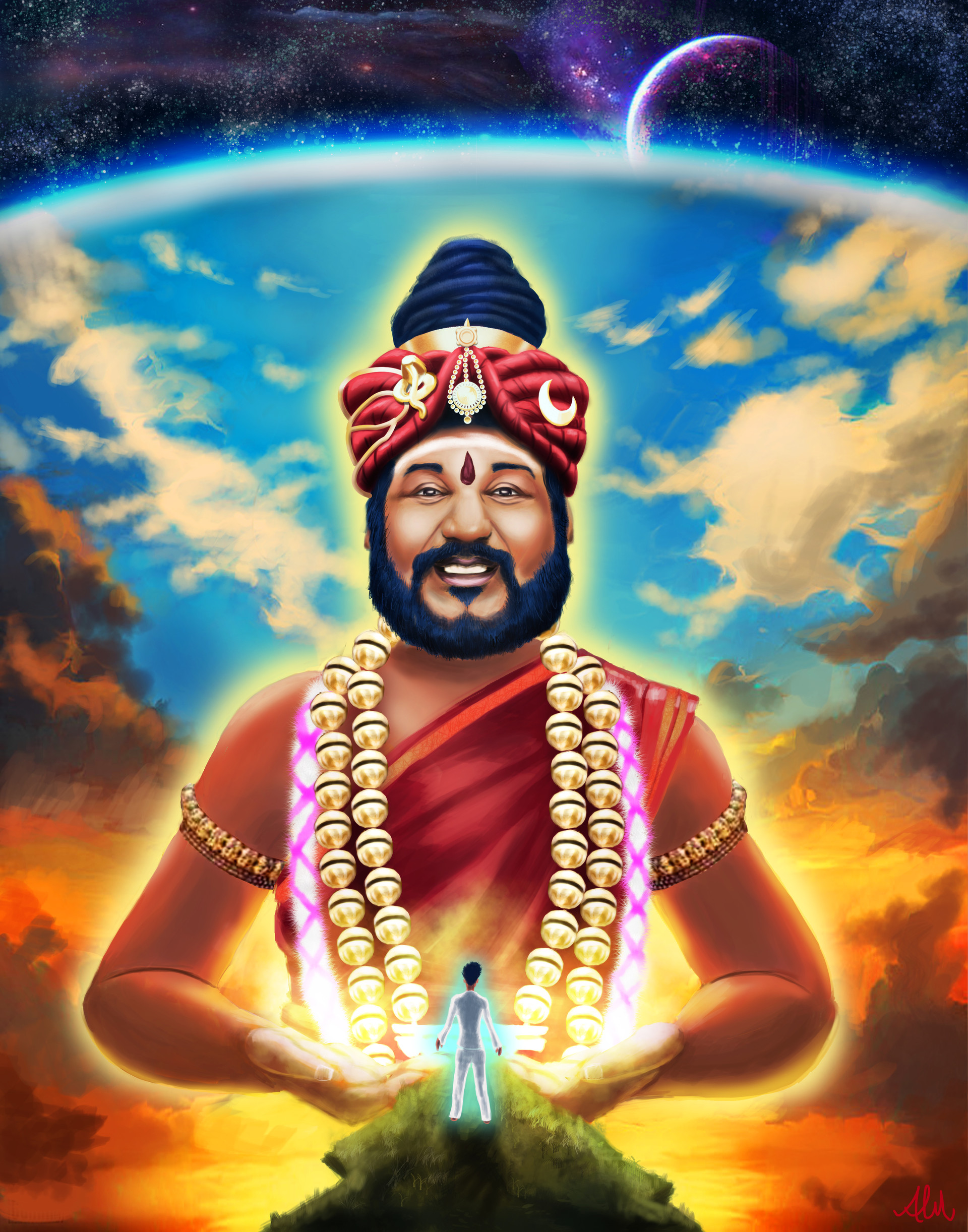 ArtStation - H.H. Paramahamsa Sri Nithyananda Swami