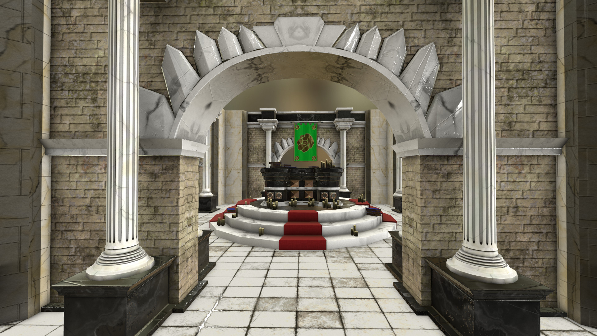 Connor Hughes - Elemental Temple Chamber