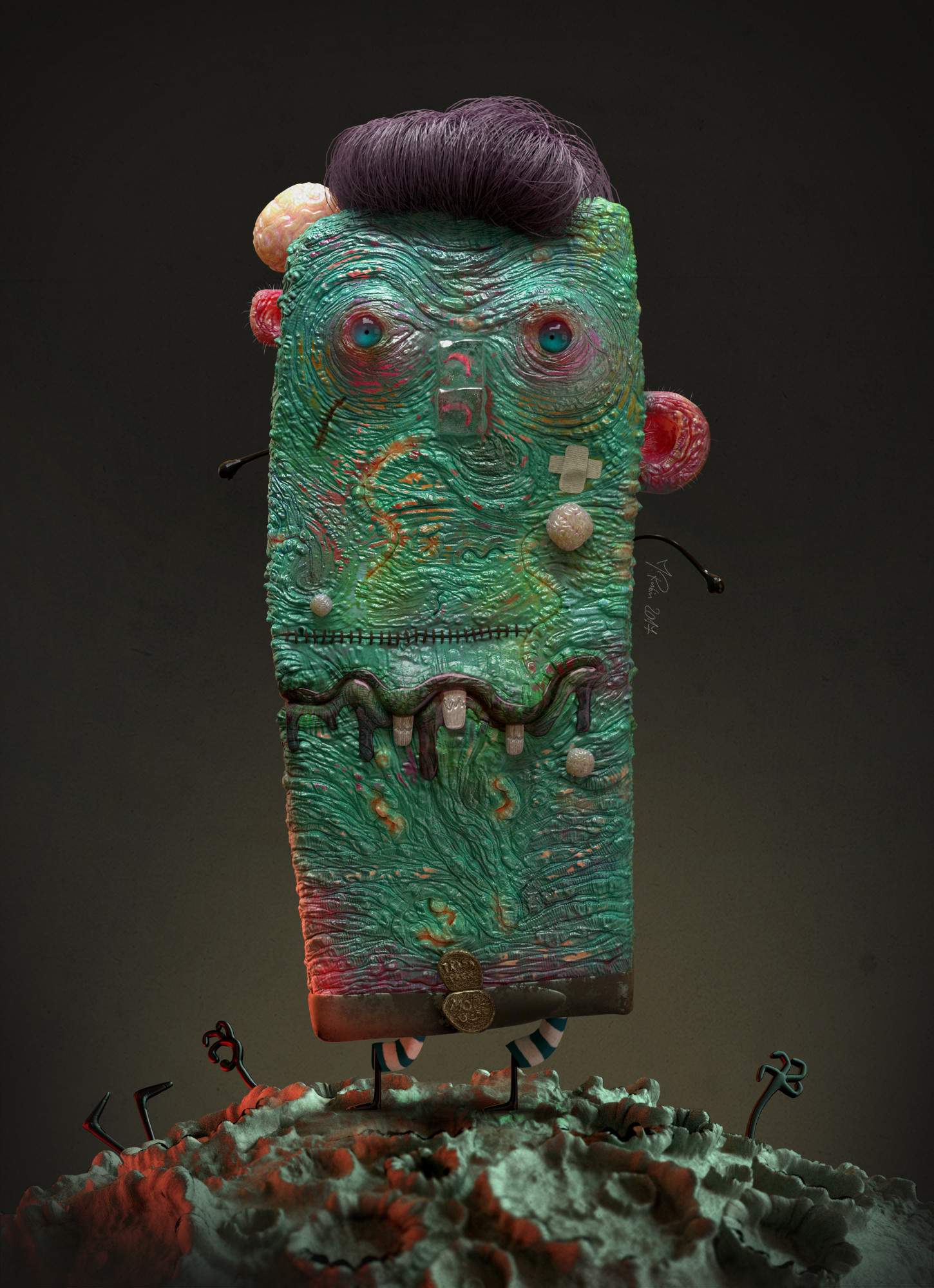 ArtStation - Mocuś Creature