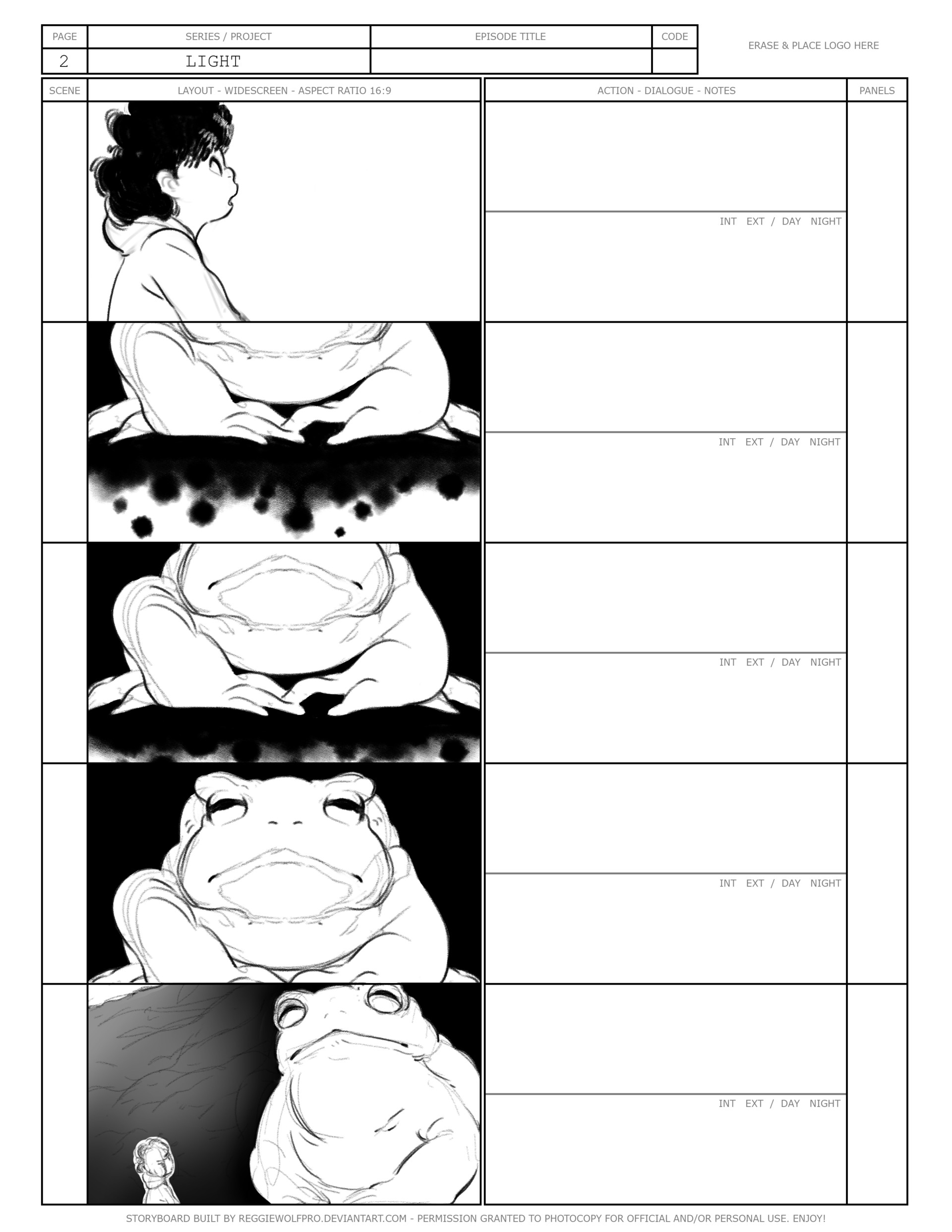 Leahanna Cortes - Light Storyboards