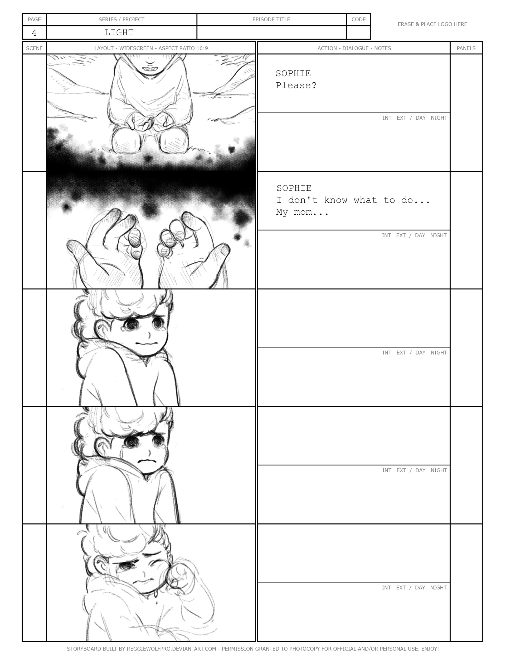 Leahanna Cortes - Light Storyboards