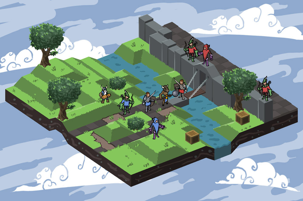 ArtStation - Isometric Tactics Exploration