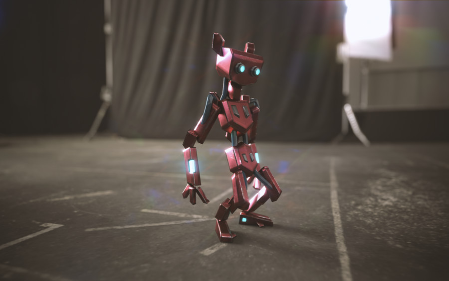 ArtStation - Red Bot