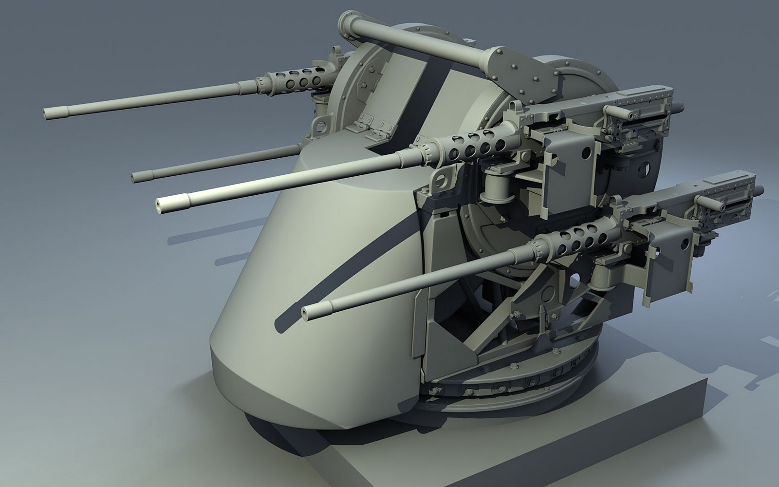 ArtStation - M45 Quadmount