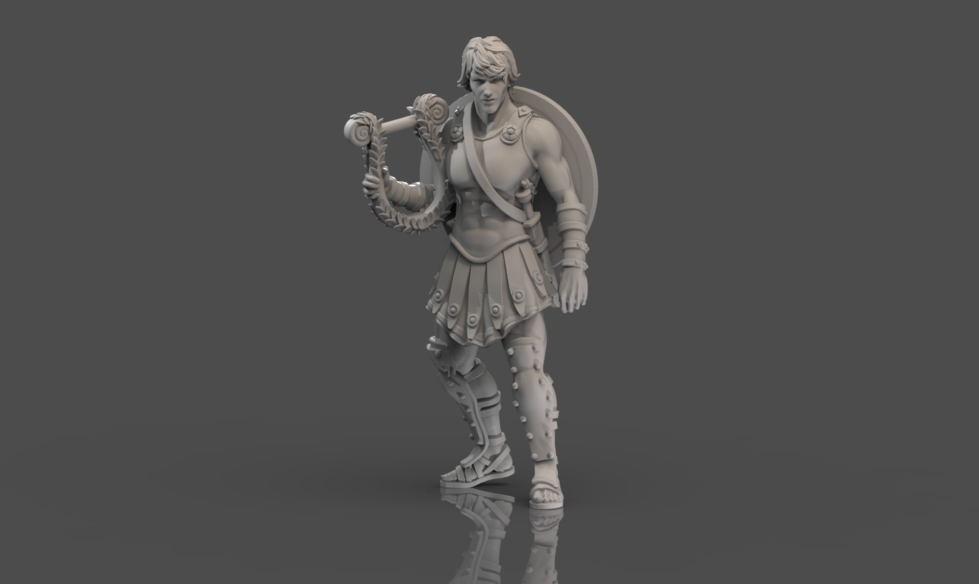 ArtStation - Orpheus - sculpted for Mythic Battles: Pantheon