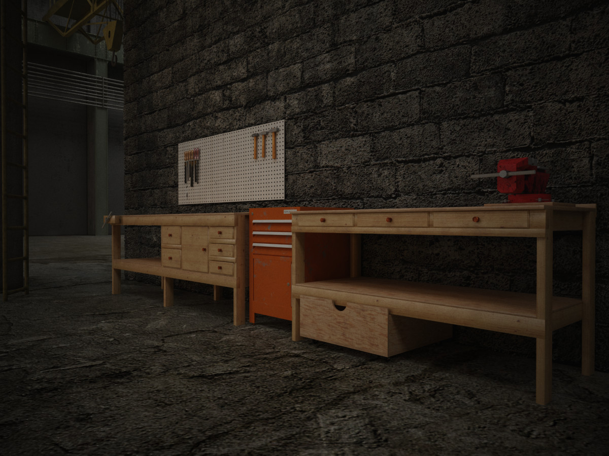 ArtStation - Advanced Texturing, Low-Poly, Baking, Tiling