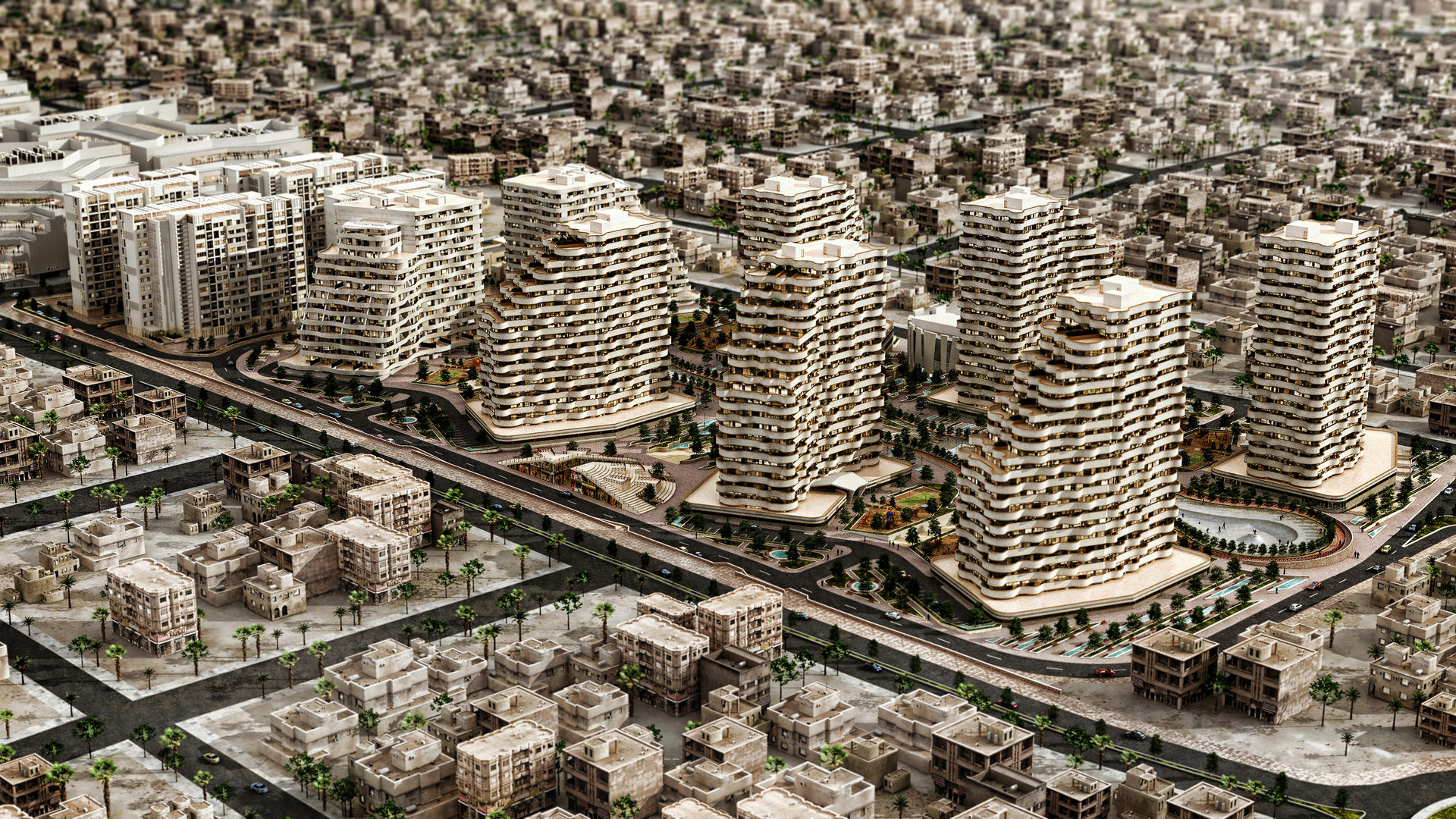 ArtStation - Residential Complex