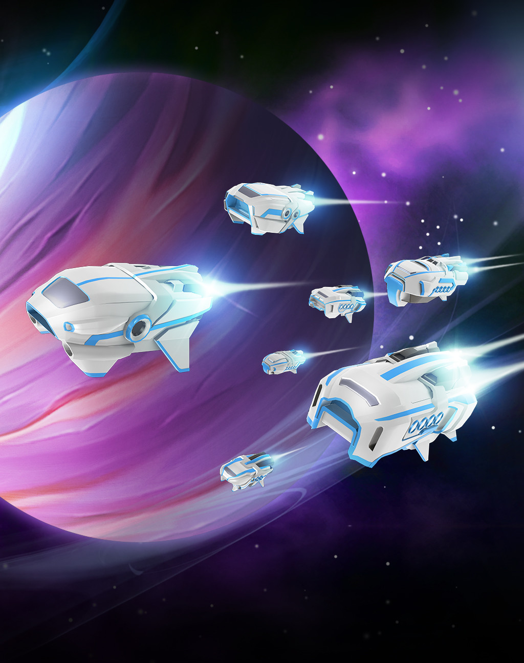 ArtStation - Star Squad Fleet