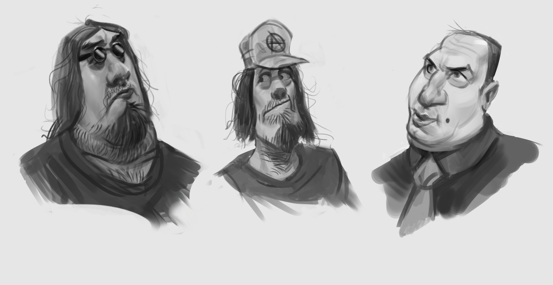 ArtStation - character busts