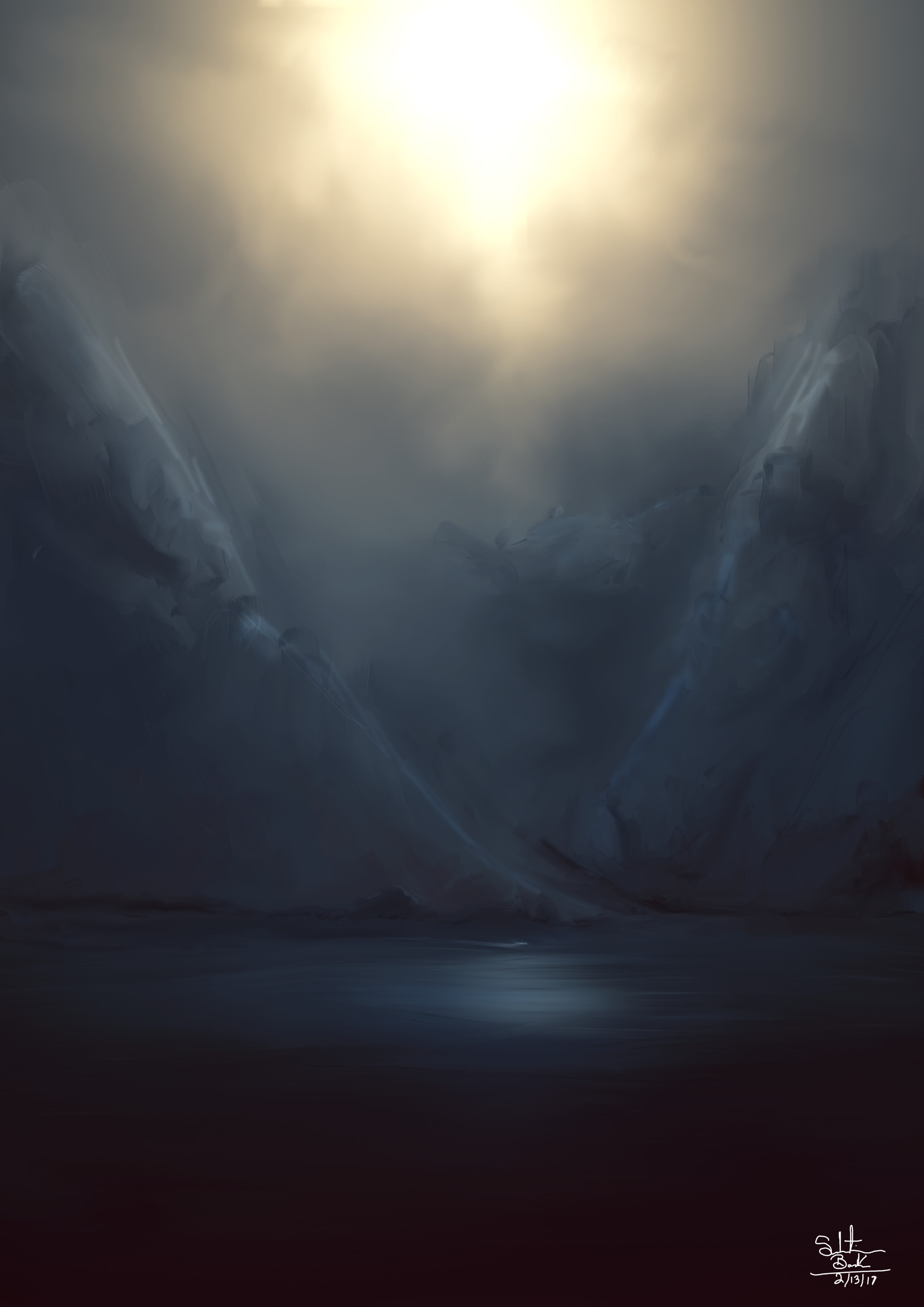 ArtStation - "A Calm Morning"