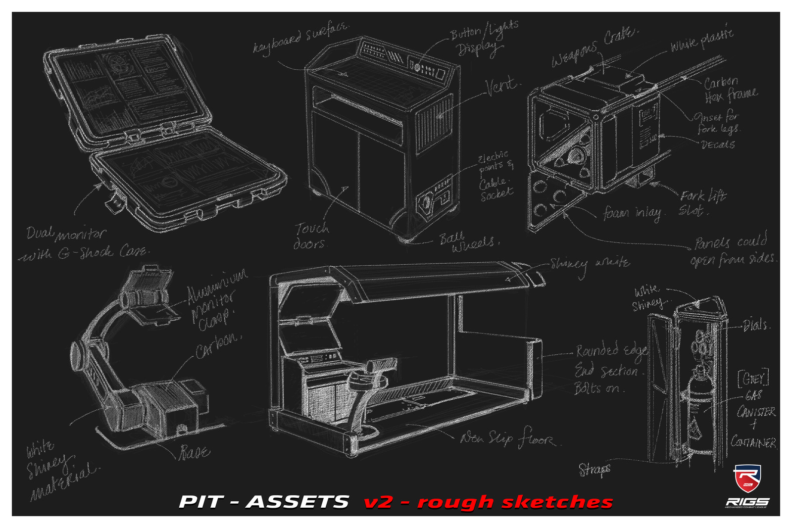 Mitch Phillips - RIGS Concept Art