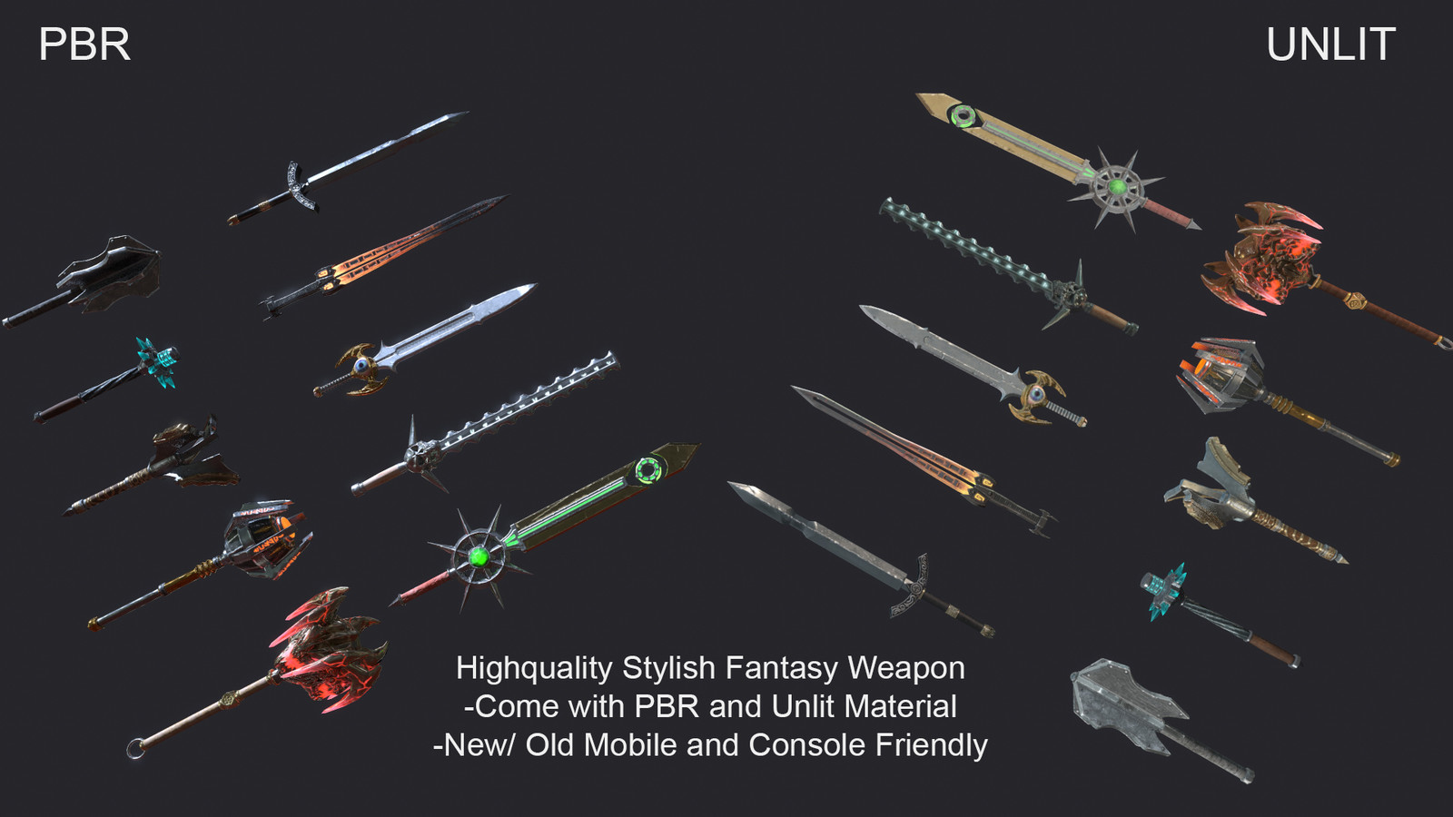 Raven Loh - 10 Stylish Fantasy Weapon