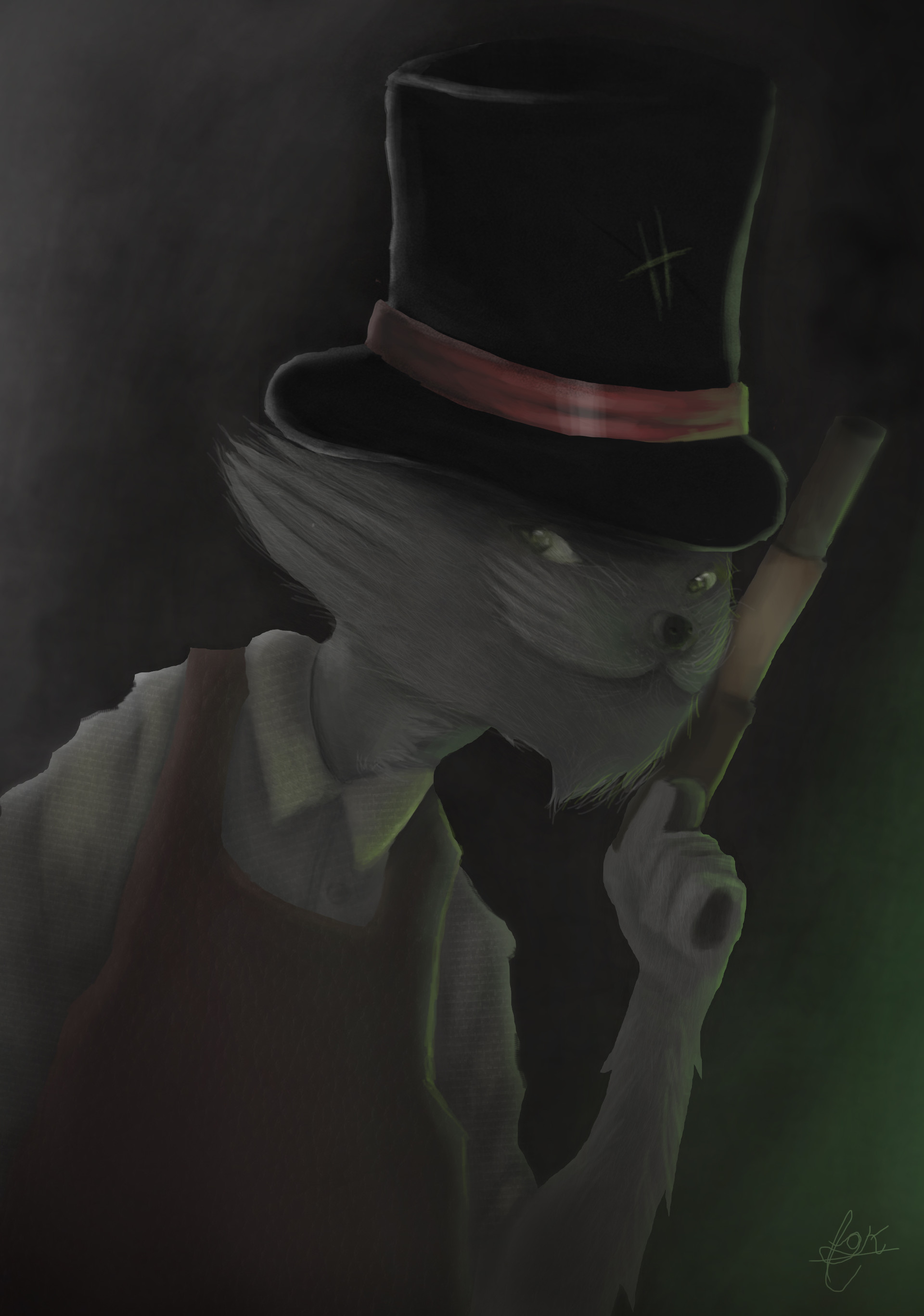 ArtStation - The Outlaw Butcher Cat