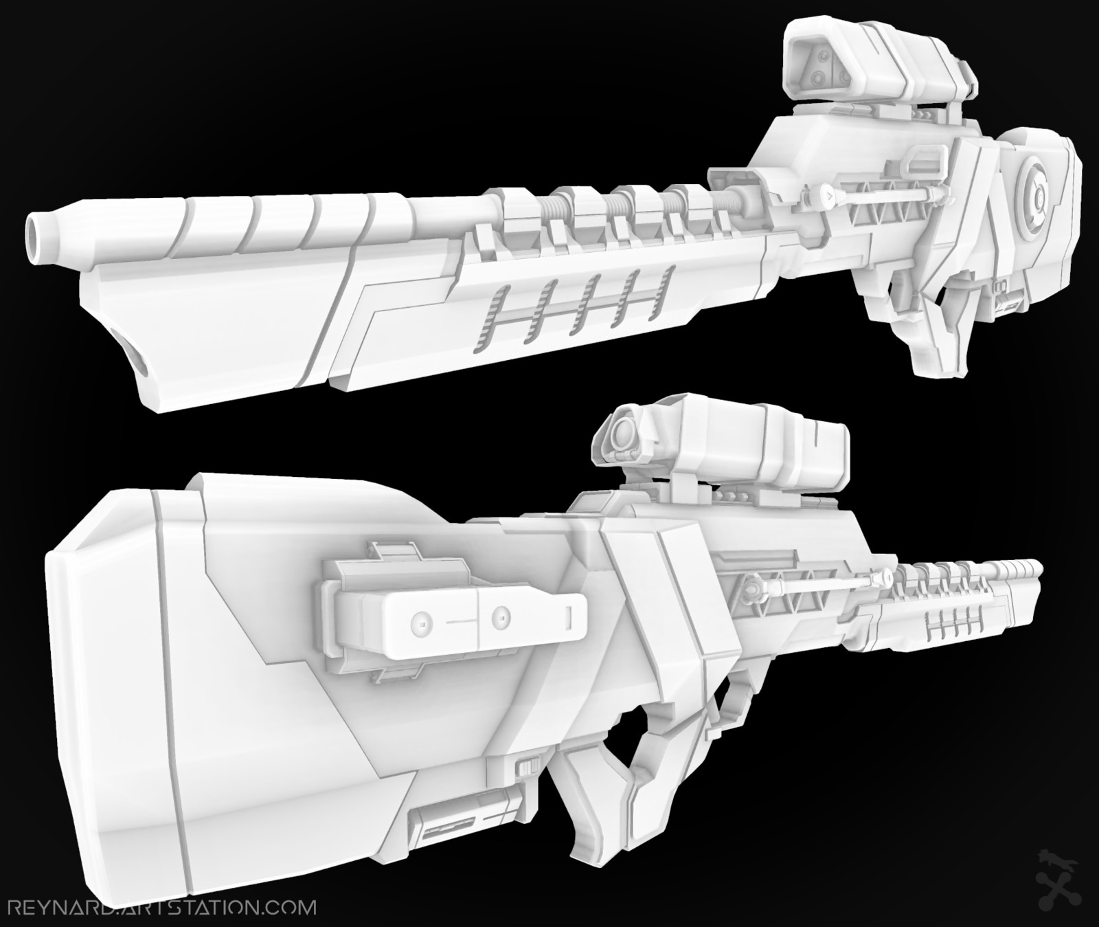 Jack Reynard - Gauss Sniper Rifle