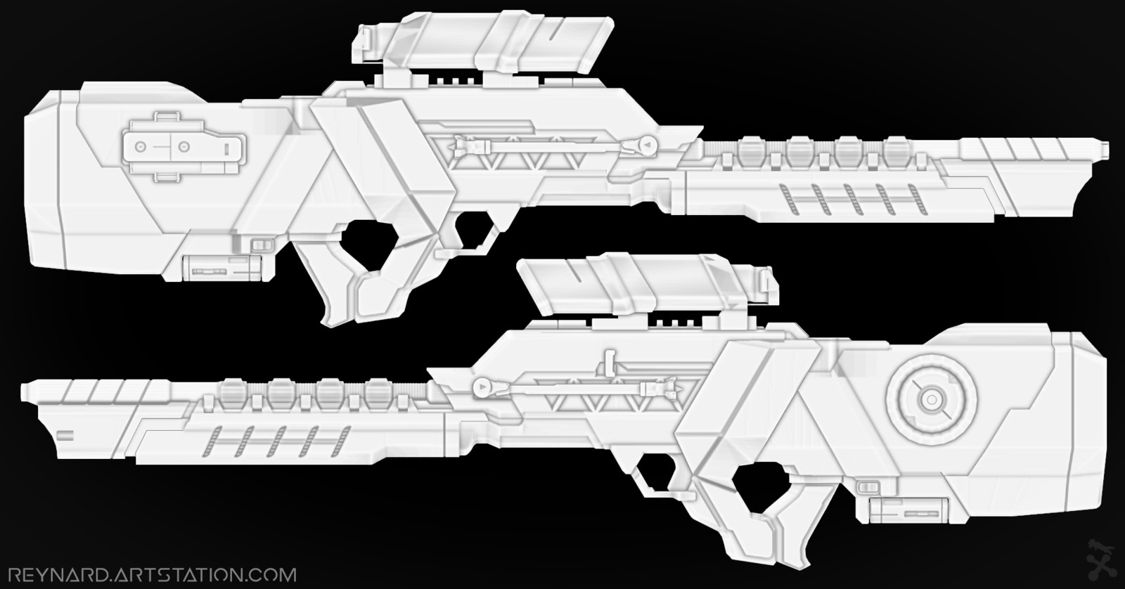 Jack Reynard - Gauss Sniper Rifle