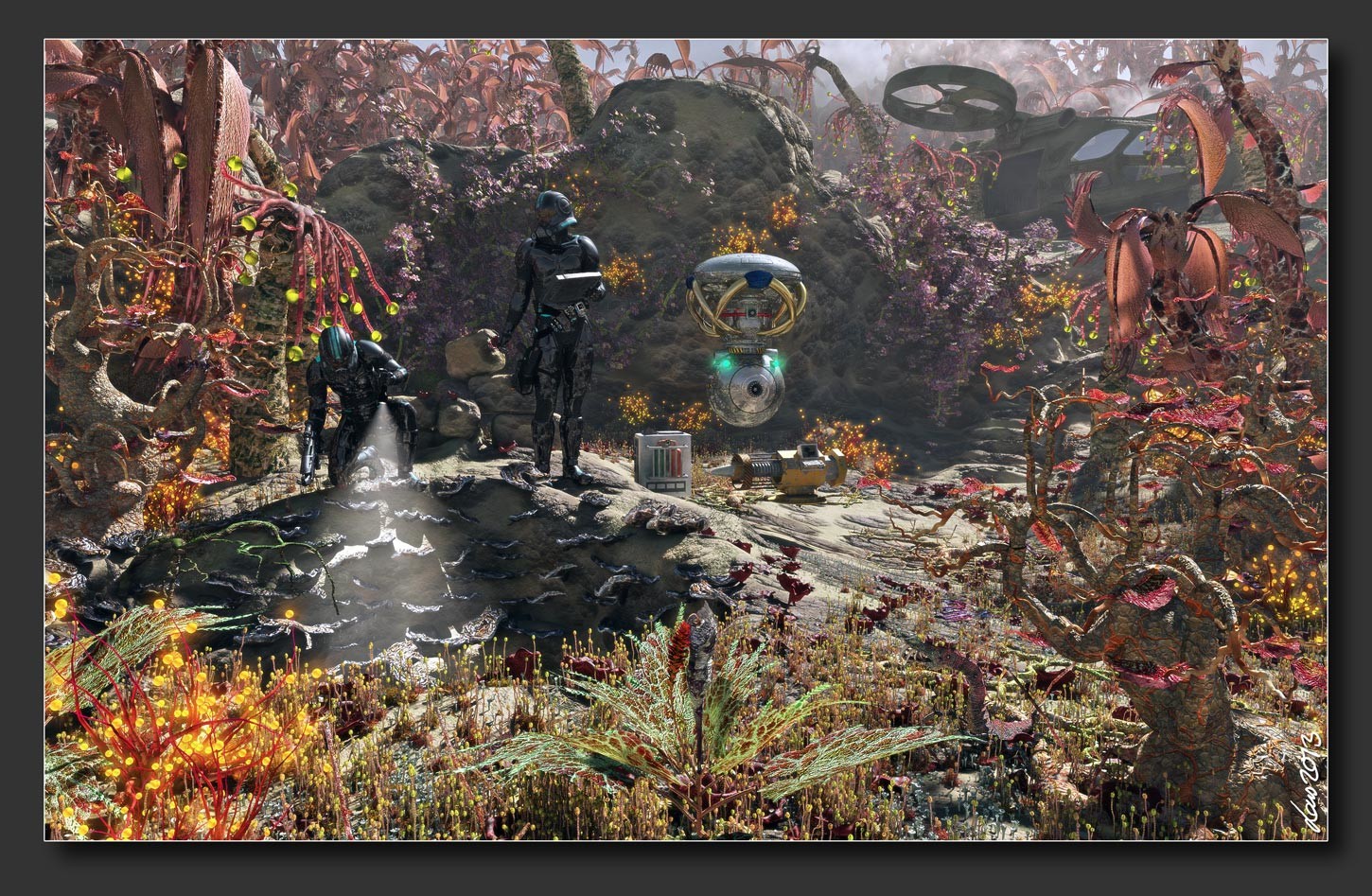 ArtStation - Traces of Alien Civilization