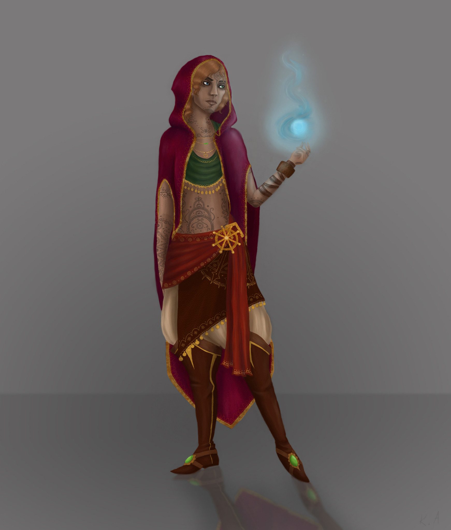 ArtStation - Character Design - The Sorcerer